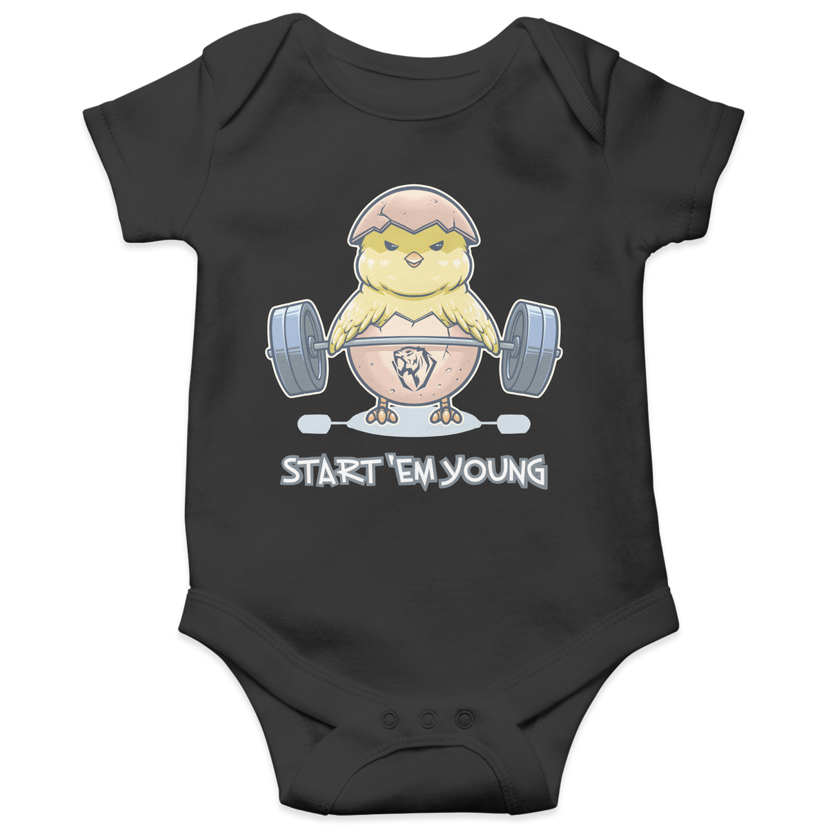 Chick: Start 'Em Young Infant Onesie – Iron Savage Apparel
