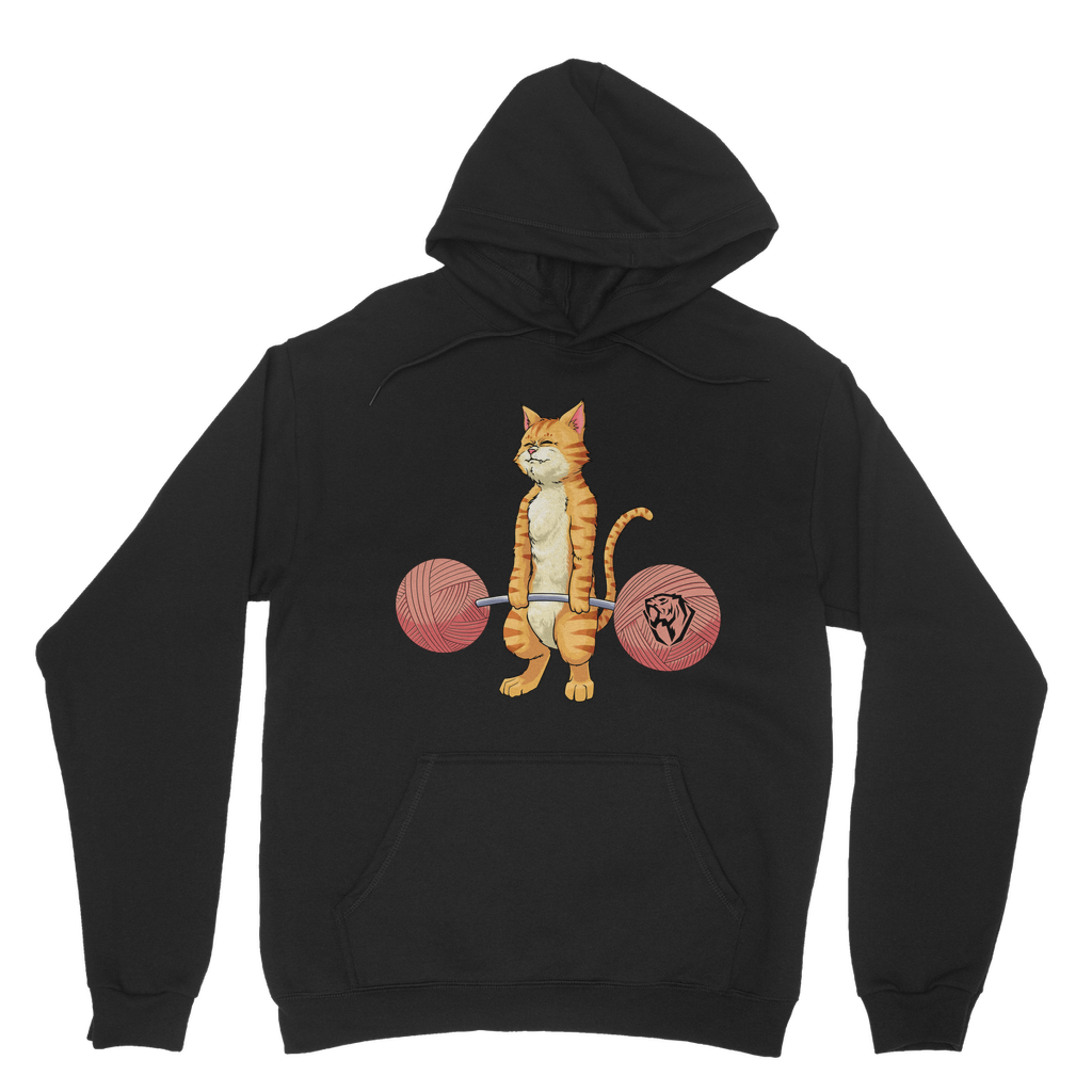 Deadlifting Ginger Cat Hoodie – Iron Savage Apparel